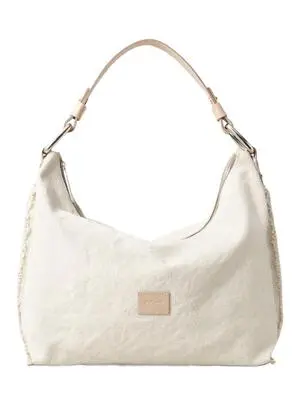 GRAF LANTZ Graf Lantz Hana Canvas Hobo Bag Natural