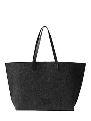 GRAF LANTZ Hana Merino Wool Boat Bag - Charcoal