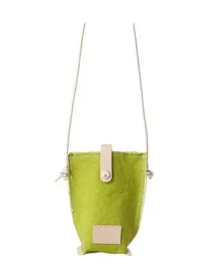 GRAF LANTZ Hana Canvas Phone Crossbody - Kiwi