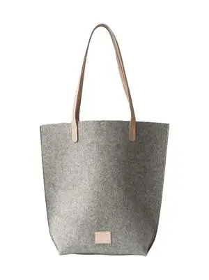 GRAF LANTZ Hana Merino Wool Tote - Granite