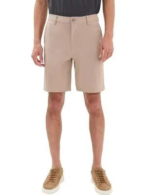 Faherty Brand Slubbed Weave All Day Shorts - Khaki
