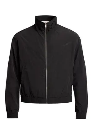Saint Laurent Brushed Nylon Blouson Jacket - Nero