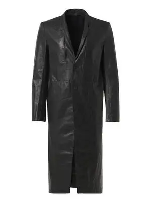 RICK OWENS Rick Owens Leather Coat