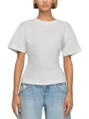EB DENIM Eero Wide Sleeve Tee - Milk