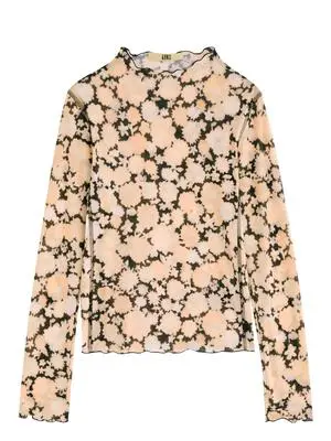 KNWLS Halcyon Printed Stretch-jersey Top - Multicoloured