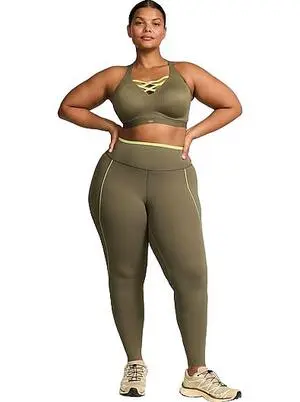 Victoria's Secret Vsx Elevate™ Chroma Contours Legging - Green