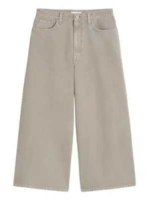 Cos Denim Culottes Grey