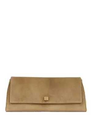 Khaite Audrey Clutch - Mud
