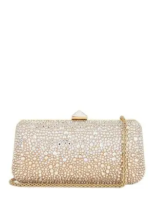 Valentino Garavani Valentino Garavani Carry Secrets Minaudiere Bag Crystal Argent Flaire & Crystal Honey