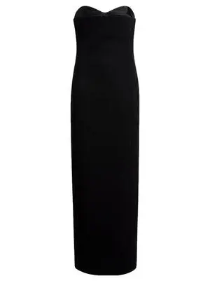 Khaite Yael Strapless Dress - Black