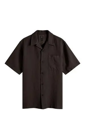MAHARISHI Hemp Vacation Shirt - Black