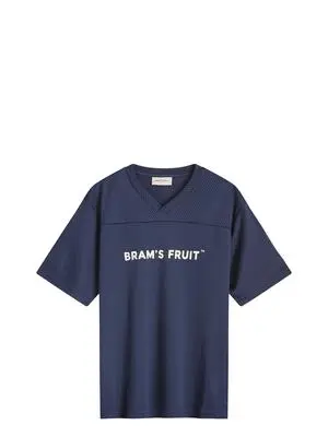 BRAM'S FRUIT Mesh Soccer T-shirt - Navy