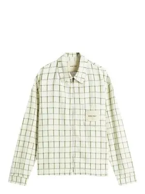 BRAM'S FRUIT Tea Cloth Shirt Jacket - Green