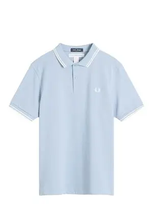 Comme Des Garçons X Fred Perry Polo Shirt - Sky Blue