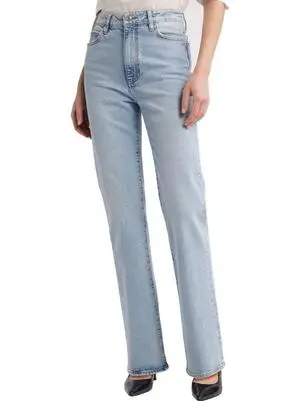 FRAME FRAME The Ruler High-Waist Straight-Leg Jeans Dolly
