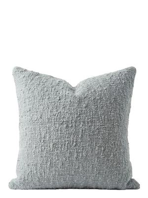 Anaya Cozy Cotton Boucle Pillow With Down Insert - Cloud Grey