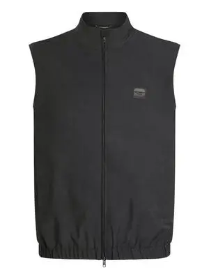 Dolce & Gabbana Logo-plaque Vest - Grey