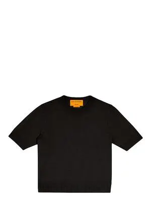 Guest In Residence Guest In Residence Cashmere Sweater Tee Noir