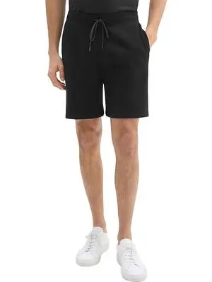 Theory Fine Bilen Sweat Shorts Black