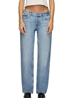 EB DENIM Low Rise Baggy Straight Jeans Luca