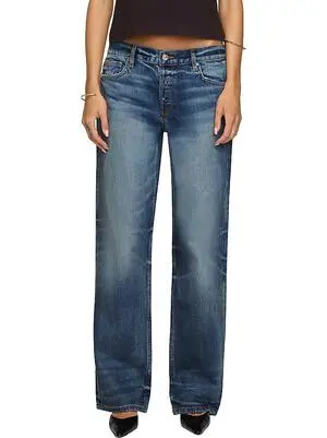 EB DENIM Low Rise Straight Leg Jeans - Tommy