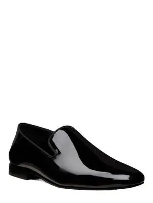STUART WEITZMAN Buzz Venetian Loafer - Black Patent