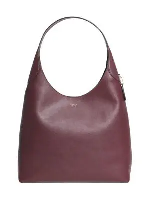 Coach Leather Brooklyn 39 Shoulder Bag Burgundy