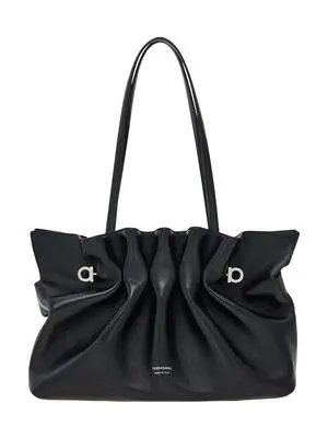 FERRAGAMO Soft Bag - Black