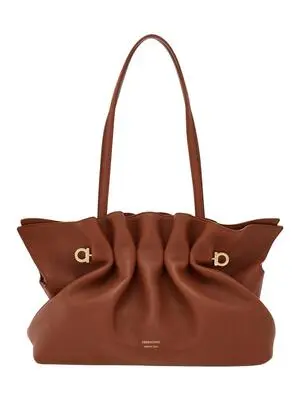 FERRAGAMO Ferragamo Soft Bag Brown