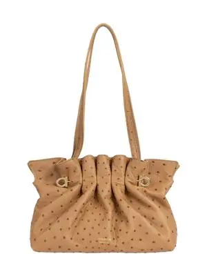 FERRAGAMO Soft Shoulder Bag - Brown