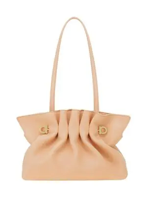 FERRAGAMO Ferragamo Soft Shoulder Bag Pink