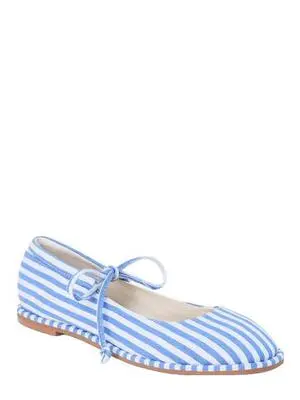 Matisse Gerry Ballet Flat - Blue Stripe