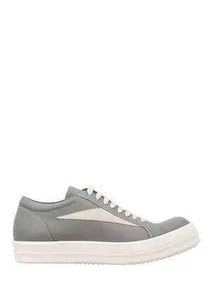 Rick Owens Low Sneakers - Celadon/milk