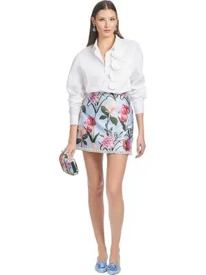 SACHIN & BABI Sachin & Babi PIPER Floral Mini Skirt