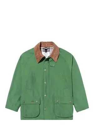 NOAH Barbour 60/40 Bedale Jacket - Kelly Green