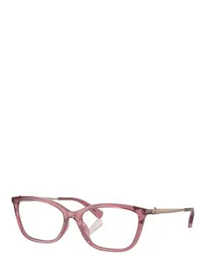 COACH Hc6146u Eyeglasses - Transparent Berry