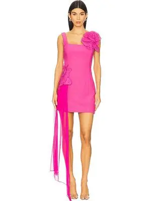 ELLIATT Janelle Party Mini Dress - Fuchsia