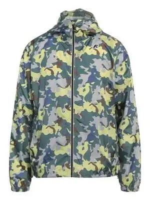 K-WAY Cleon Ripstop Graphic Jacket - Green