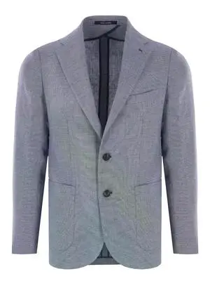 TAGLIATORE Tagliatore Logo-Charm Blazer