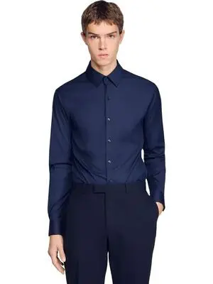 SANDRO Plain Shirt