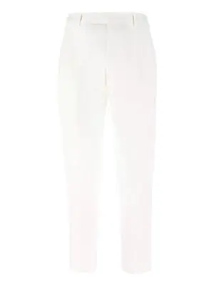 PT TORINO Cotton Trousers - White