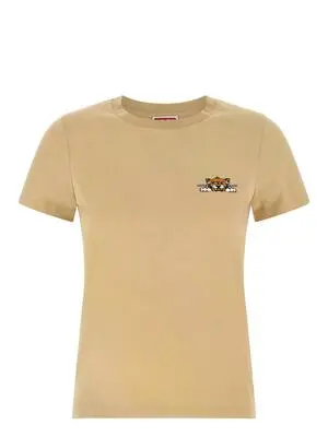 Kenzo Happy Tiger T-shirt - Neutrals