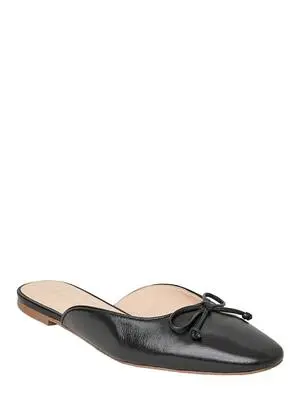 Jack Rogers Ginny Flat Mule Sandals - Black