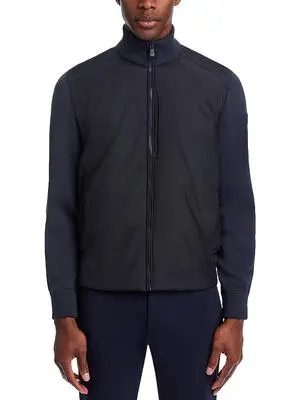 SAVE THE DUCK Regular Fit Color Block Jacket - Blue Black