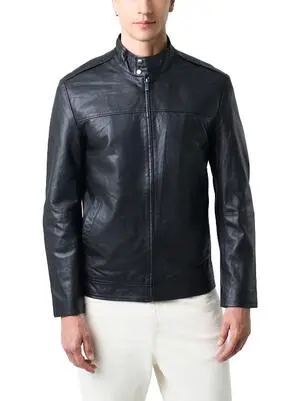 VELEZ Bosa Leather Jacket - Black