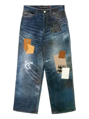 ANDERSSON BELL Andersson Bell Patchwork Printed Jeans