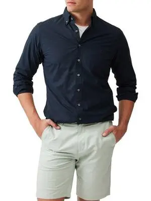 Rodd & Gunn Hendrick Cotton Button-down Shirt - Eclipse