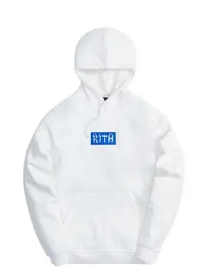 Kith Hebrew Script Hoodie - White