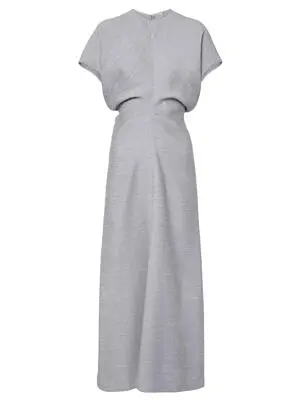 TOTEME Draped Maxi Dress - Blue