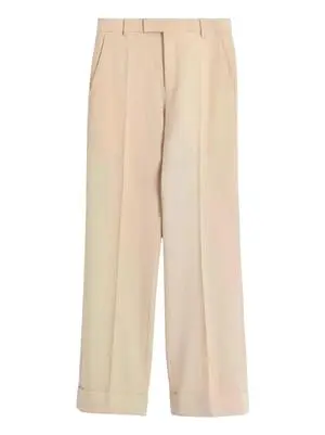 Valentino Garavani Pleated Trousers - Neutrals